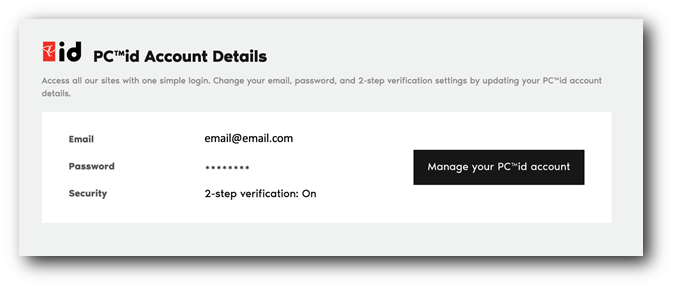 How to Enable 2-Step Verification on your PC Optimum account