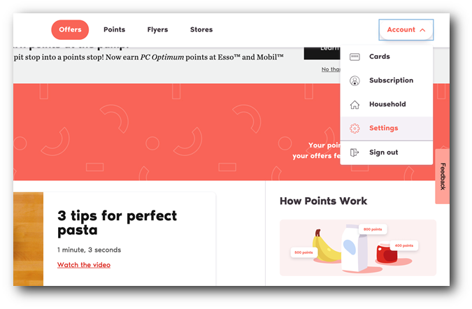 How to Enable 2-Step Verification on your PC Optimum account