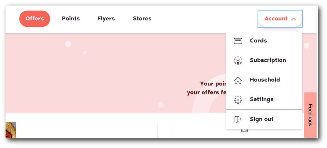 Updating your PC Optimum Card Status on PCOptimum.ca