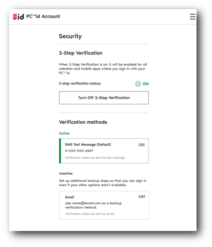 How to Disable 2-Step Verification on PCOptimum.ca