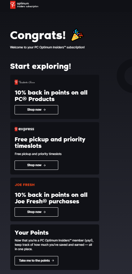How to Renew Subscription to PC Optimum Insiders Program Via the PC ...