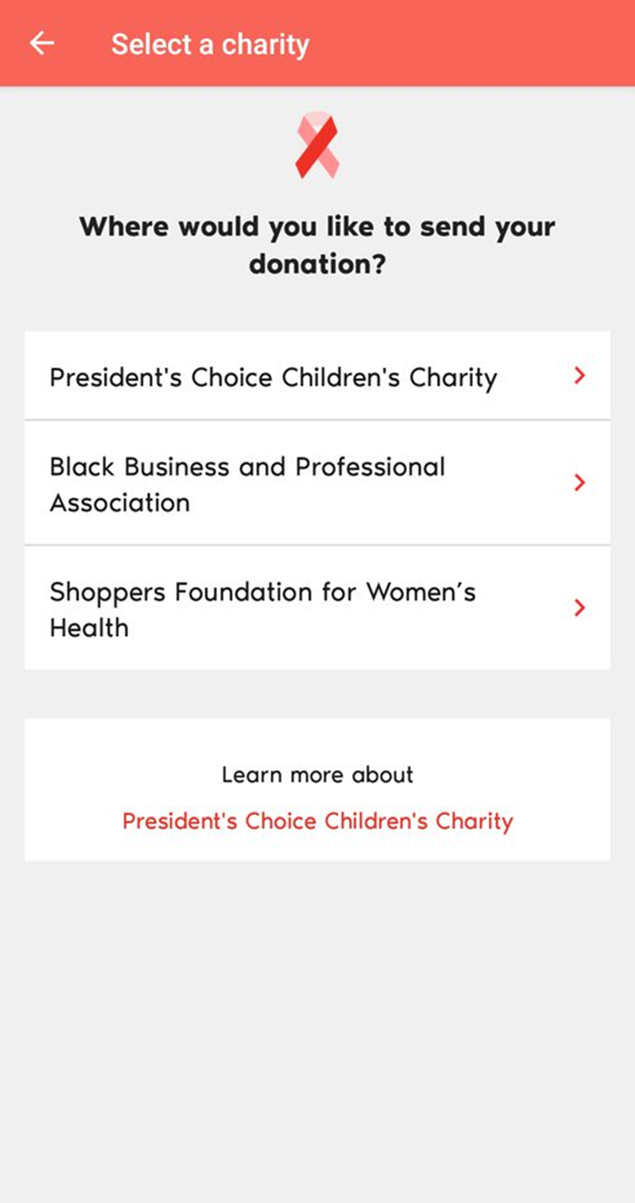 How to Donate Points on the PC Optimum App
