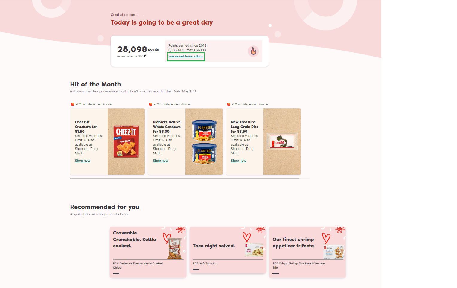 How to Donate Points on PCOptimum.ca