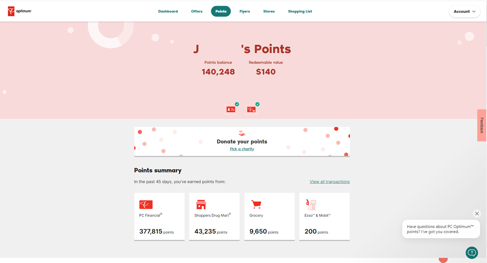 How to View Your Points Balance on Your PC Optimum Account