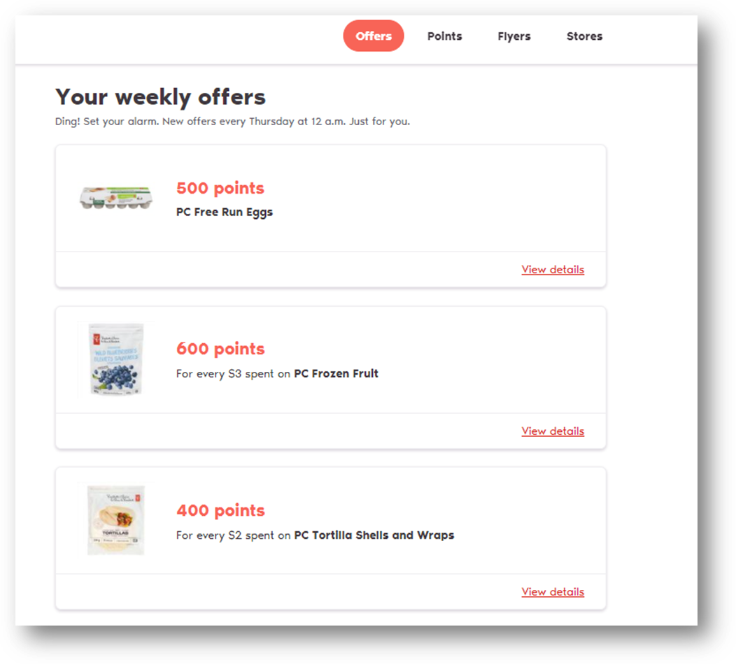 How to Check Your Offer Details on Your PC Optimum Account