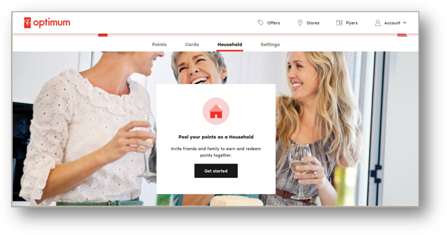 How to Create a Household on PCOptimum.ca