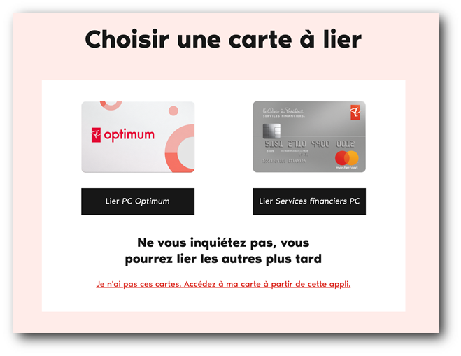 Inscription sur PCOptimum.ca
