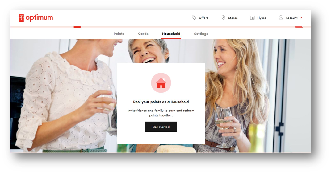 How to Create a Household on PCOptimum.ca