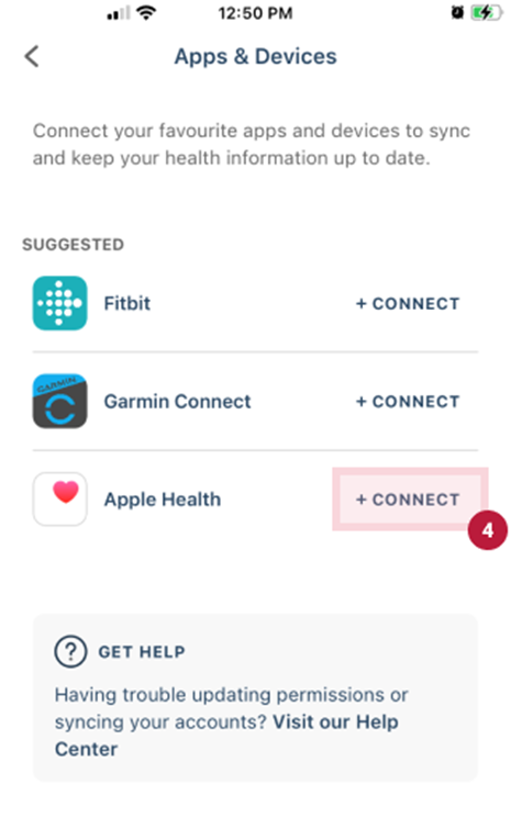 Connect Apple Health to the 𝙋𝘾 𝙃𝙚𝙖𝙡𝙩𝙝 app