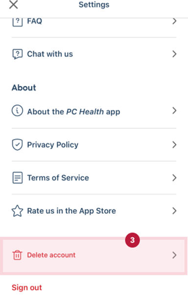How do I delete my 𝙋𝘾 𝙃𝙚𝙖𝙡𝙩𝙝 account?