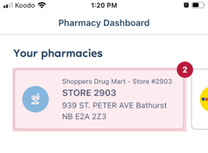 Pay for a Shoppers Drug Mart® prescription in the 𝘗𝘊 𝘏𝘦𝘢𝘭𝘵𝘩 app