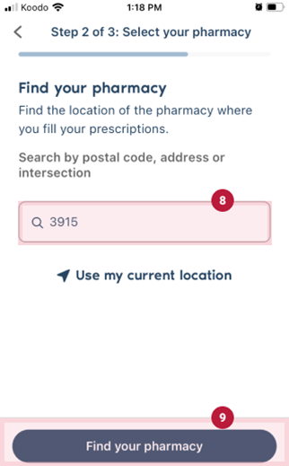 Create a Prescription Management account in the 𝘗𝘊 𝘏𝘦𝘢𝘭𝘵𝘩 app