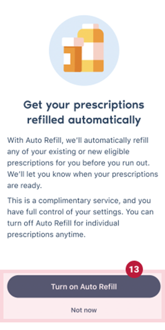 Create a Prescription Management account in the 𝘗𝘊 𝘏𝘦𝘢𝘭𝘵𝘩 app