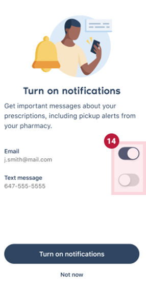 Create a Prescription Management account in the 𝘗𝘊 𝘏𝘦𝘢𝘭𝘵𝘩 app
