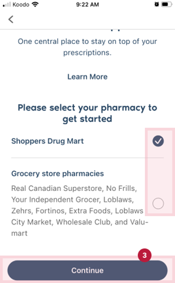Create a Prescription Management account in the 𝘗𝘊 𝘏𝘦𝘢𝘭𝘵𝘩 app