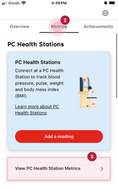 View your 𝘗𝘊 𝘏𝘦𝘢𝘭𝘵𝘩 Station readings in the 𝘗𝘊 𝘏𝘦𝘢𝘭𝘵𝘩 app